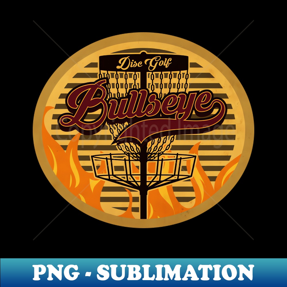 Disc Golf Bullseye - Aesthetic Sublimation Digital File - Pe | Inspire ...