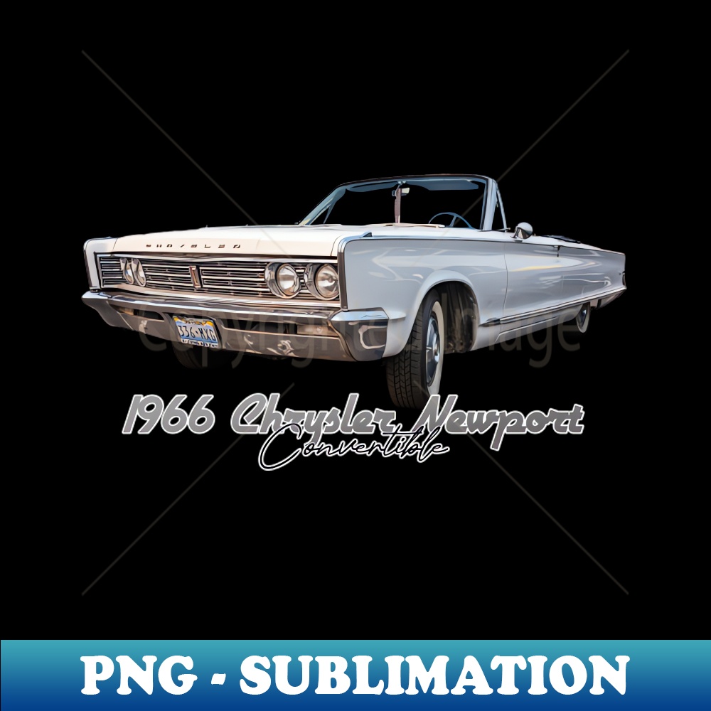 1966 Chrysler Newport Convertible - Unique Sublimation PNG D | Inspire ...