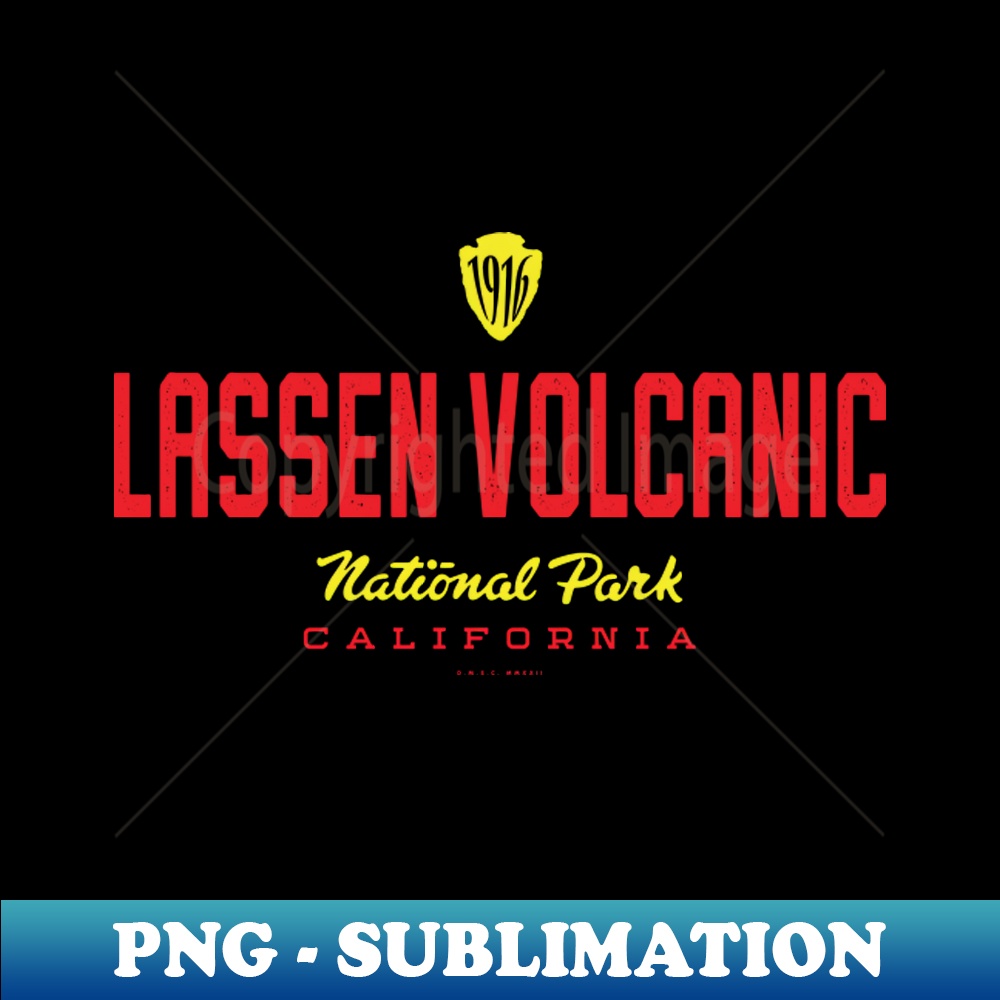 Lassen Volcanic National Park - 1916 Arrowhead Vintage Trave | Inspire ...