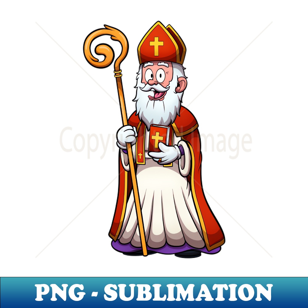 Saint Nicolas - Modern Sublimation PNG File - Create with Co | Inspire ...