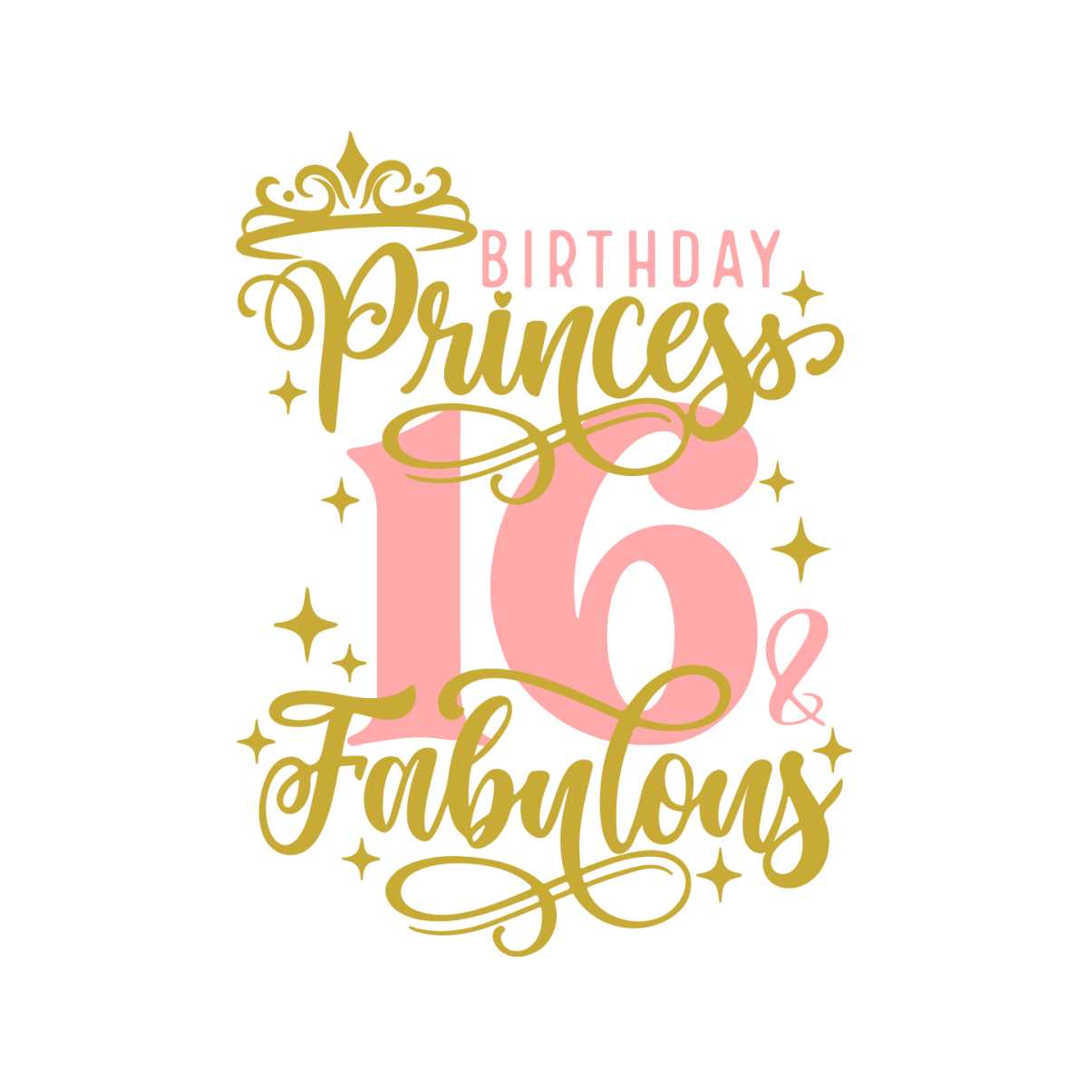 16th And Fabulous Svg Png, 16th Birthday Svg, Officially 16 | Inspire ...