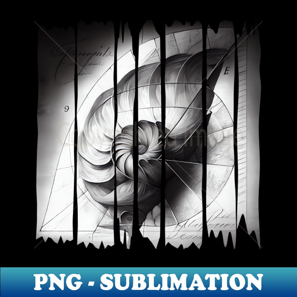 Fibonacci spiral - PNG Transparent Digital Download File for | Inspire ...