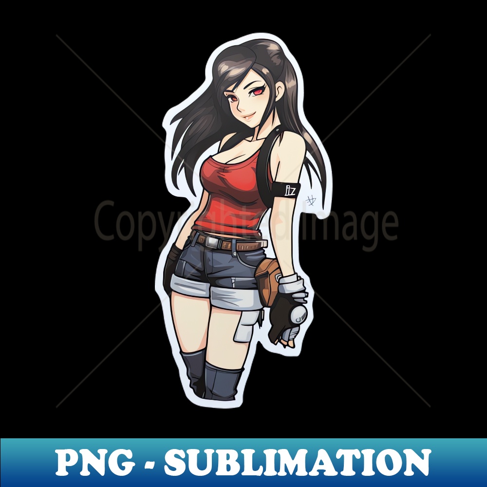 Final Fantasy 7 - Tifa Lockhart - PNG Transparent Sublimatio | Inspire ...