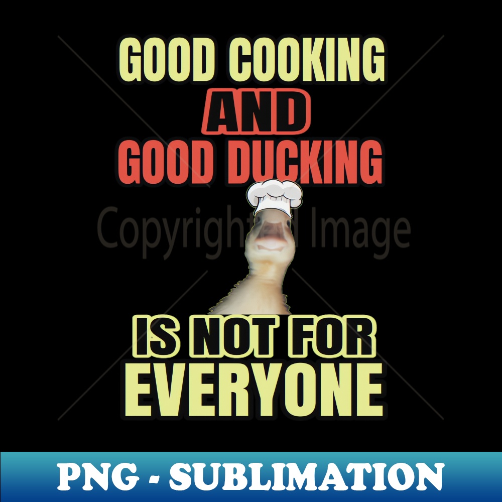 Funny Chef Duck Good Cooking Funny Chef Ducking Chef Duc | Inspire Uplift