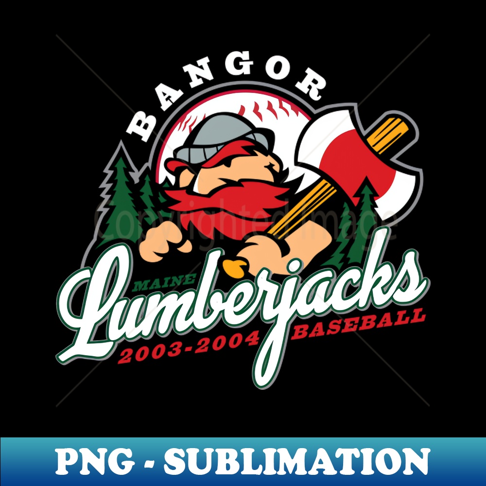 Bangor Lumberjacks - High-Resolution PNG Sublimation File - - Inspire ...