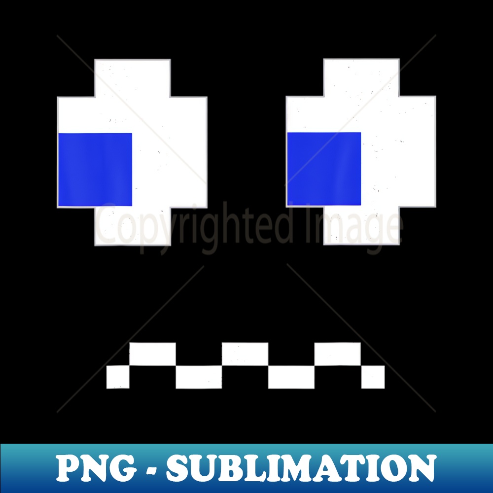 Funny Halloween eyes 80s group 8-bit retro arcade game ghost | Inspire ...