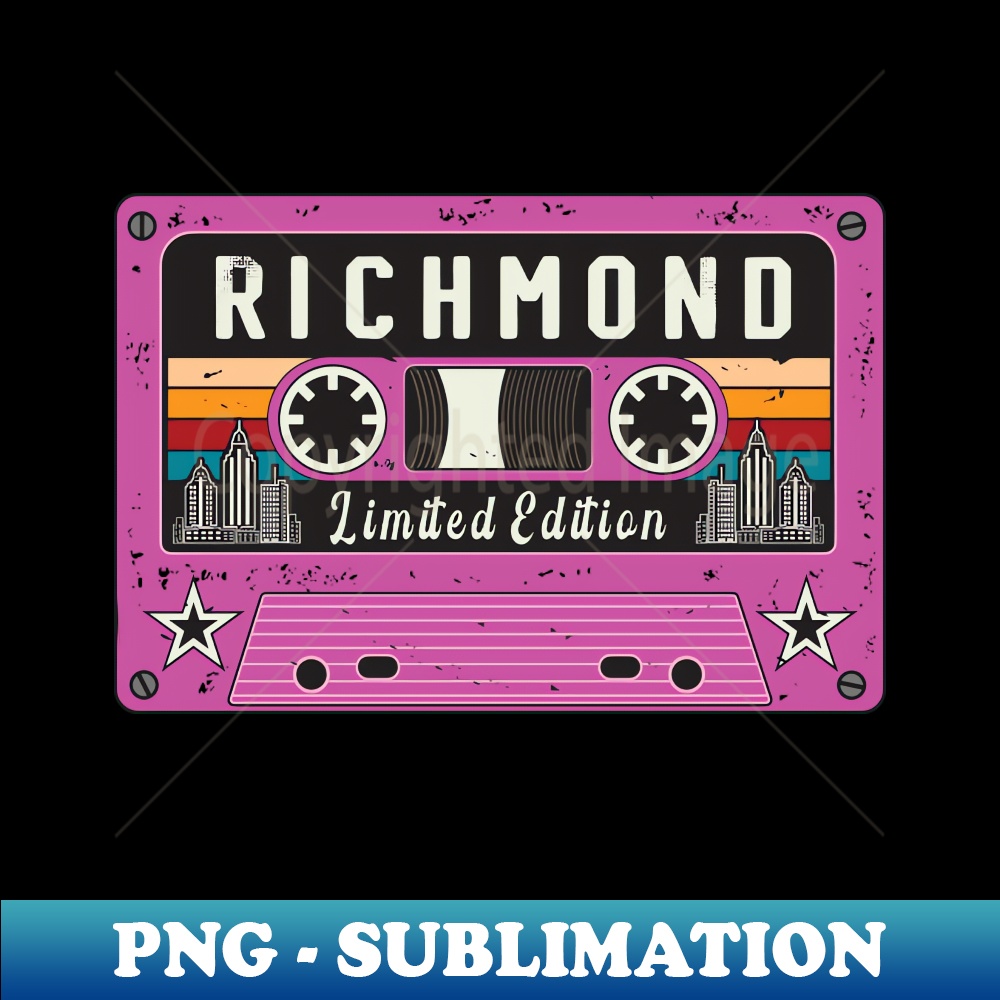 Richmond City vintage - Aesthetic Sublimation Digital File - - Inspire ...