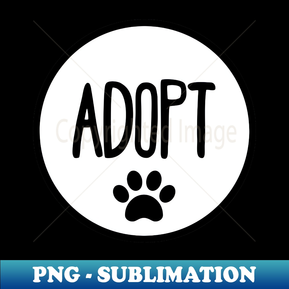 Adopt - PNG Sublimation Digital Download - Add a Festive Tou | Inspire ...