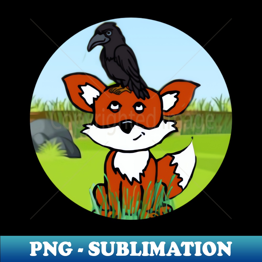 Fox and the Raven - Instant Sublimation Digital Download - P - Inspire ...