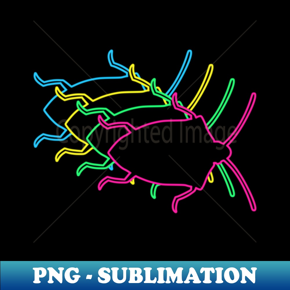 Bug 80s Neon - Retro PNG Sublimation Digital Download - Vibr | Inspire ...