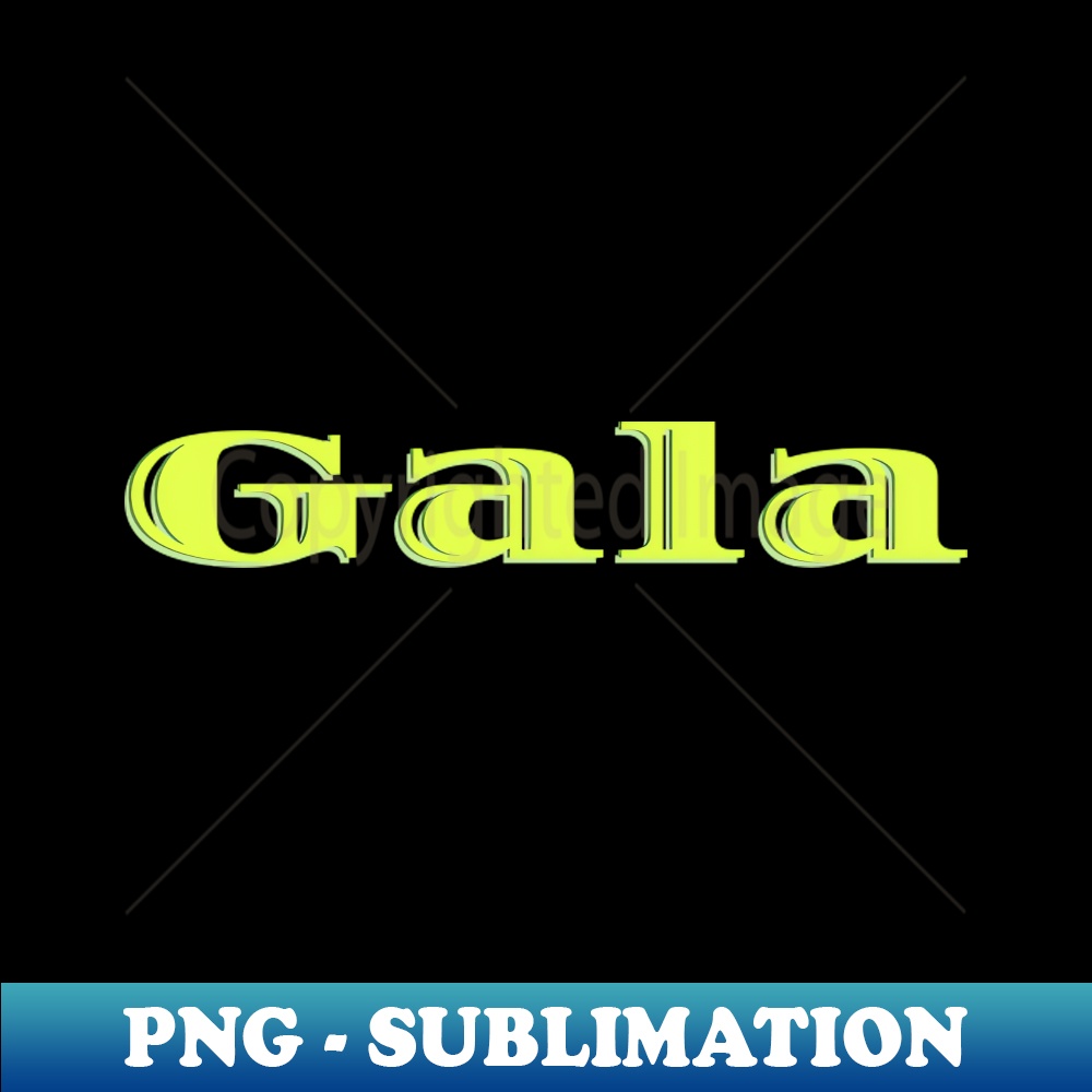 Gala name meaning - PNG Transparent Digital Download File fo - Inspire ...