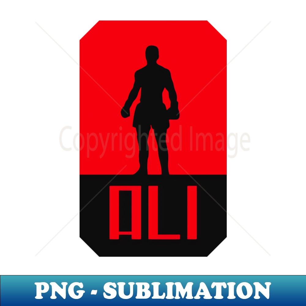Muhammad Ali Red Hitam - PNG Transparent Digital Download Fi | Inspire ...