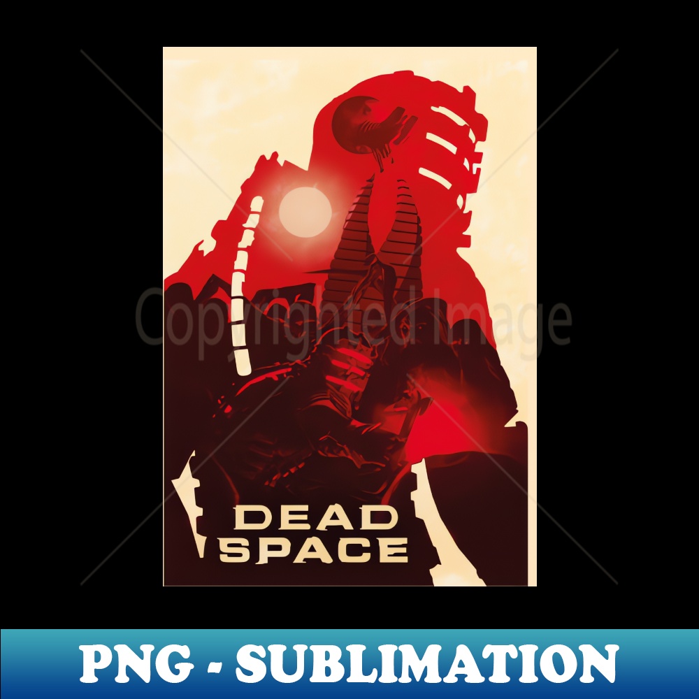 Dead Space Issac Clark Silhouette - Aesthetic Sublimation Di | Inspire ...
