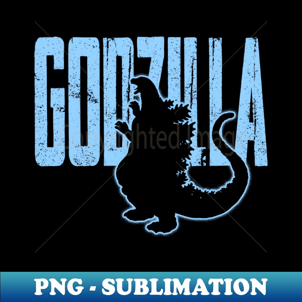 GODZILLA SILO GLOW - Heisei - Sublimation-Ready PNG File - B - Inspire ...