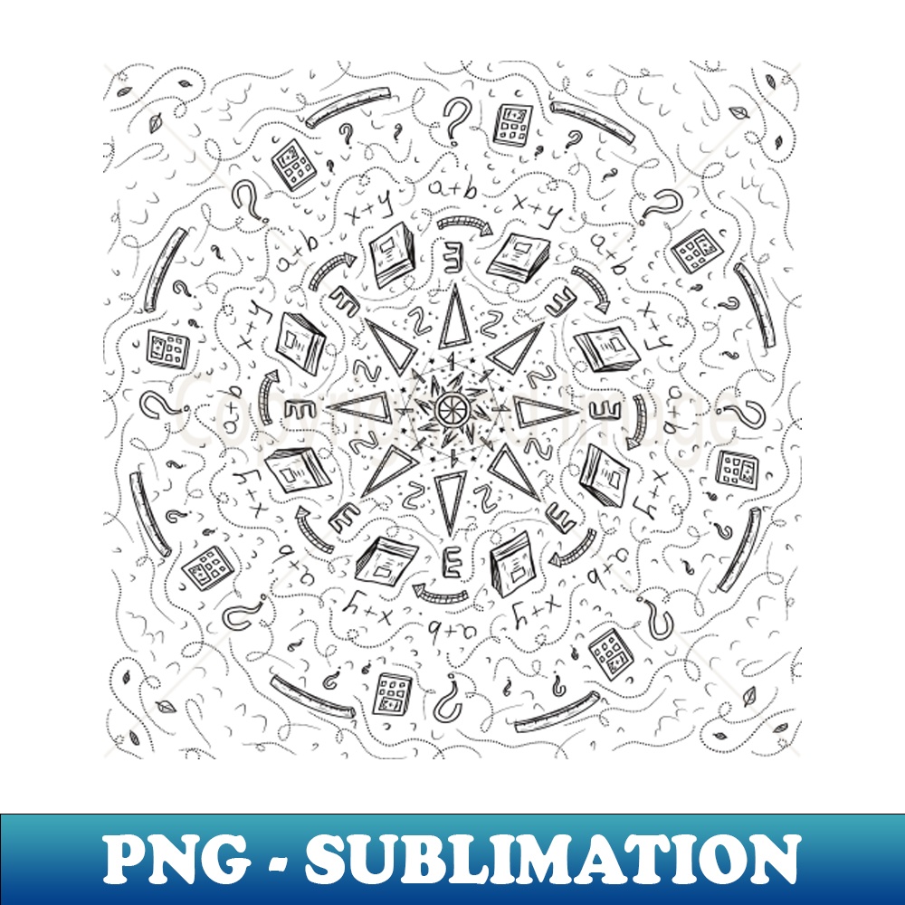 School pattern - PNG Transparent Sublimation Design - Bring - Inspire ...