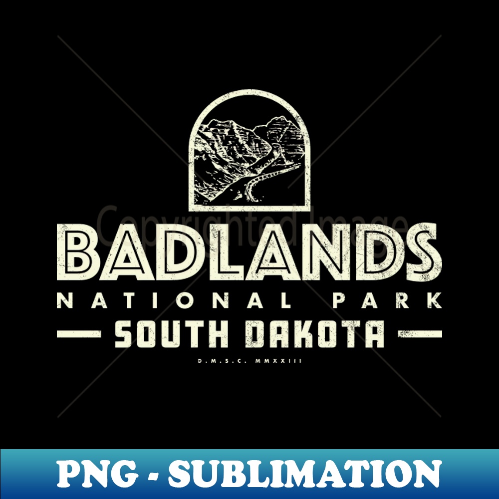 Badlands National Park - Tan - Artistic Sublimation Digital | Inspire ...