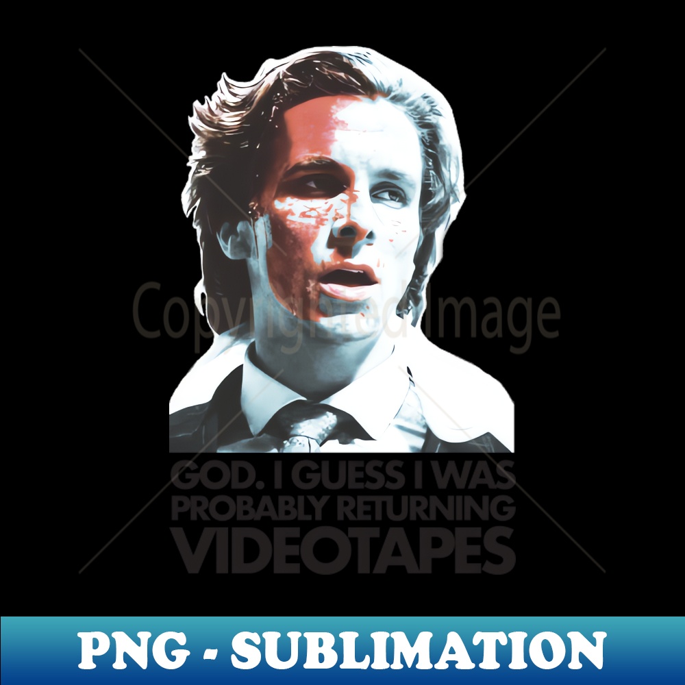 Patrick Bateman - Special Edition Sublimation PNG File - Def | Inspire ...