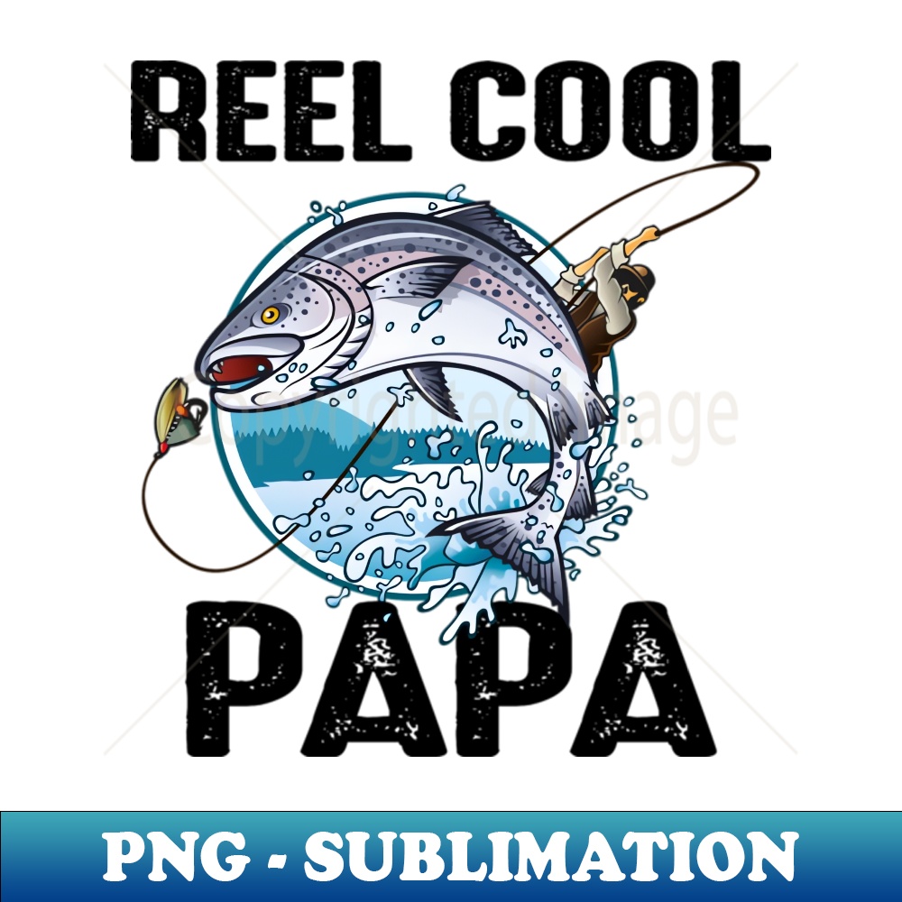 Reel Cool Papa Fishing Birthday Gift For Papa - Elegant Subl | Inspire ...