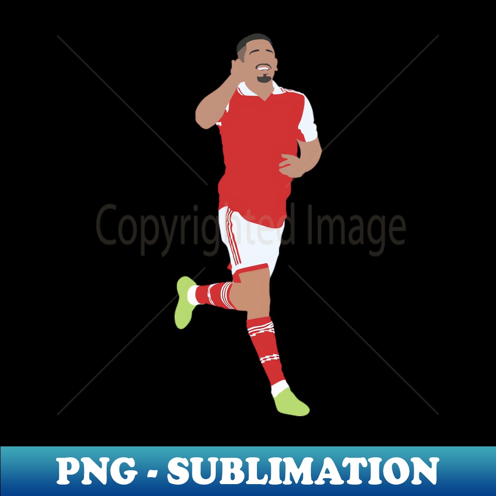 Gabriel Jesus Arsenal Forward 9 - Sublimation-Ready PNG File | Inspire ...