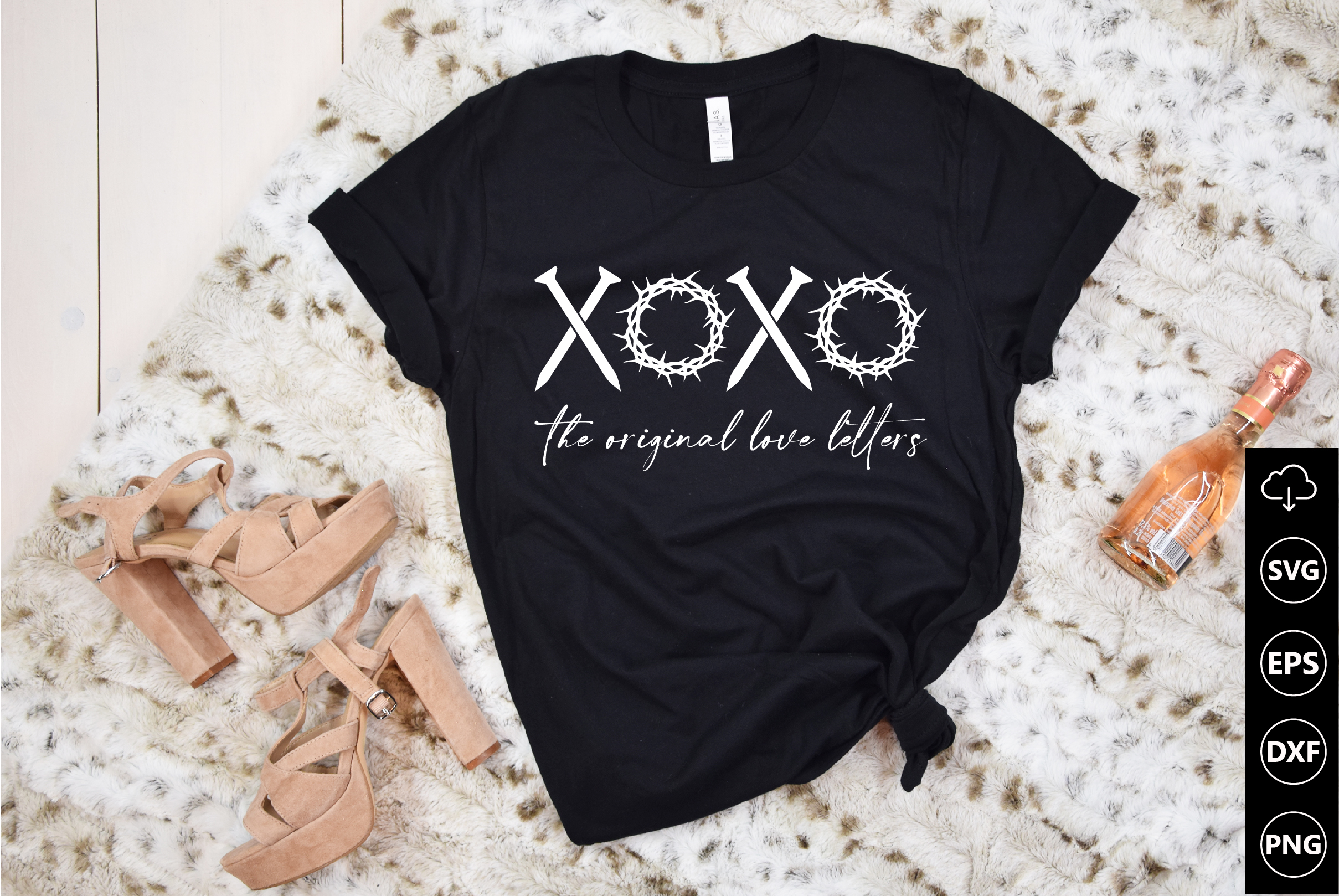 Easter Svg, Xoxo Svg, Jesus Crown, Christian, Love Letter | Inspire Uplift
