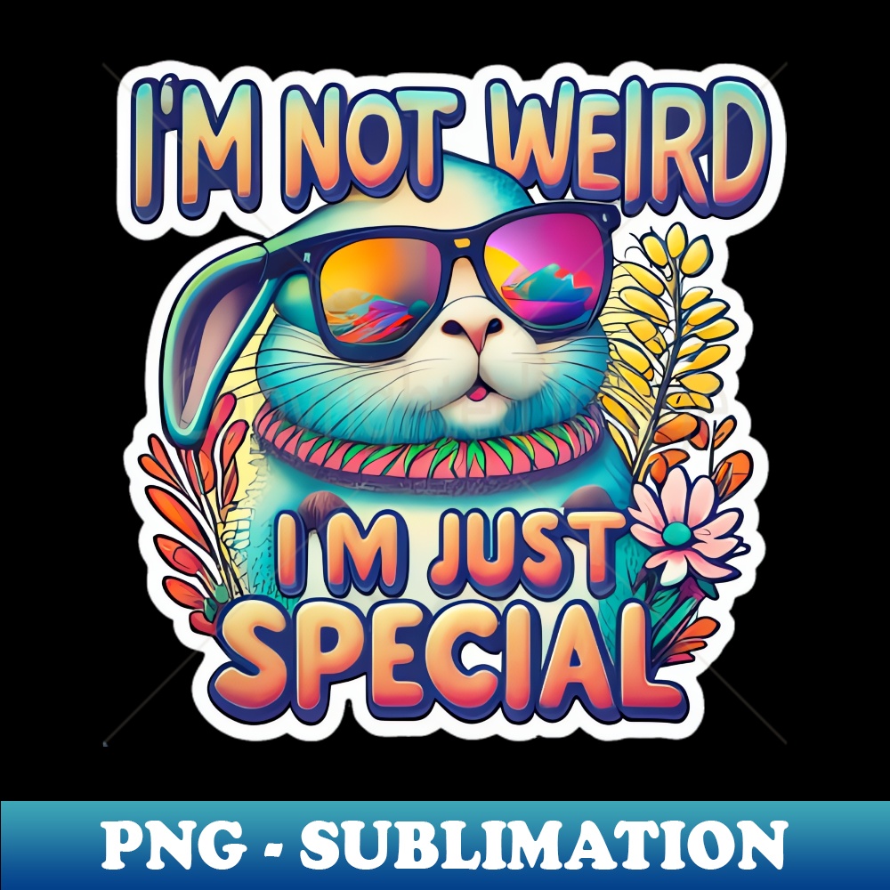 Im not weird Im just SPECIAL - Sublimation-Ready PNG File - - Inspire ...