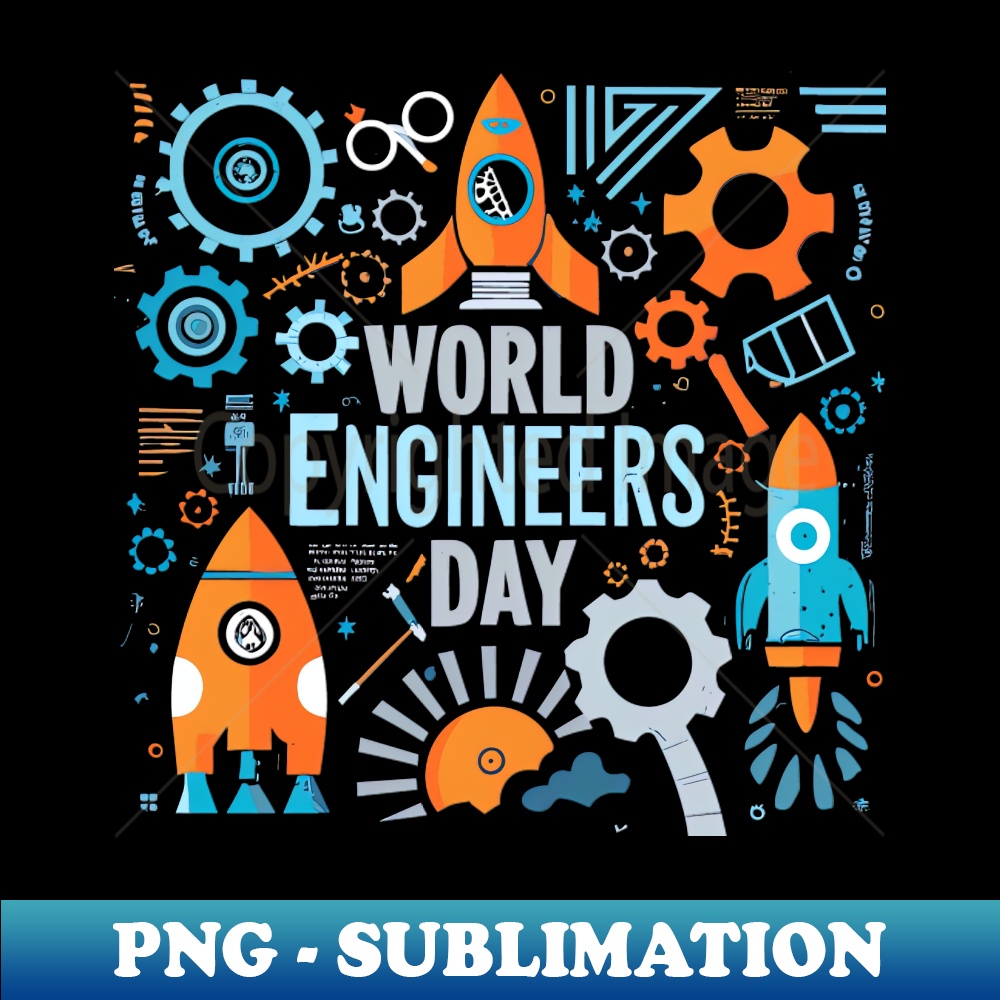 World Engineers Day - Instant PNG Sublimation Download - Bri | Inspire ...