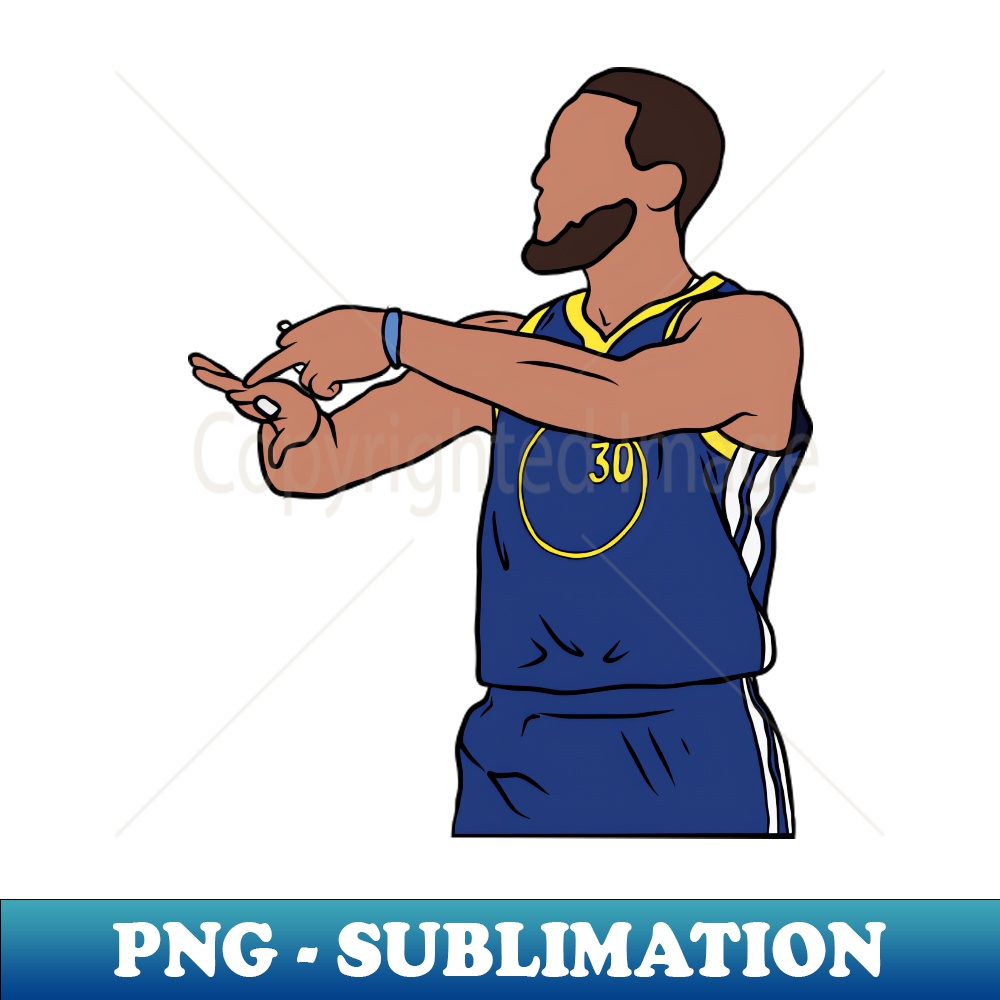 Steph Curry 4 Rings Celebration - Premium PNG Sublimation Fi | Inspire ...