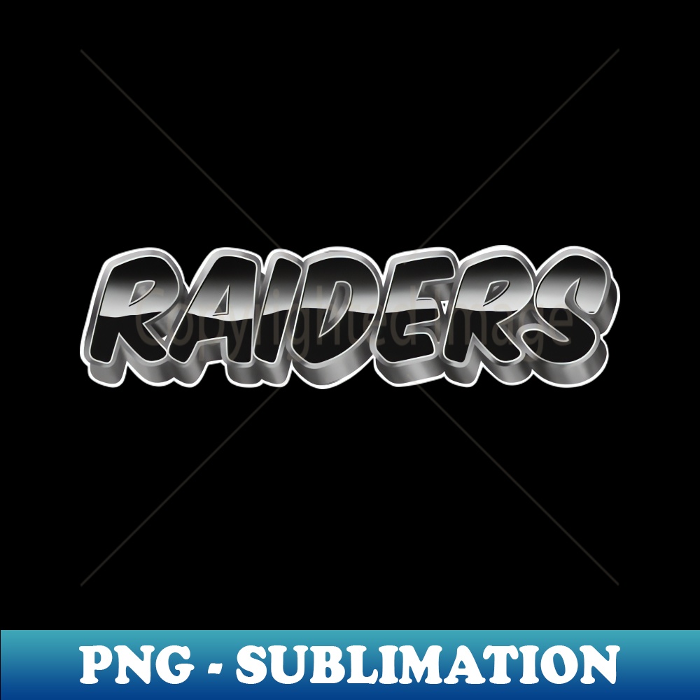RAIDERS - PNG Transparent Sublimation File - Capture Imagina - Inspire ...