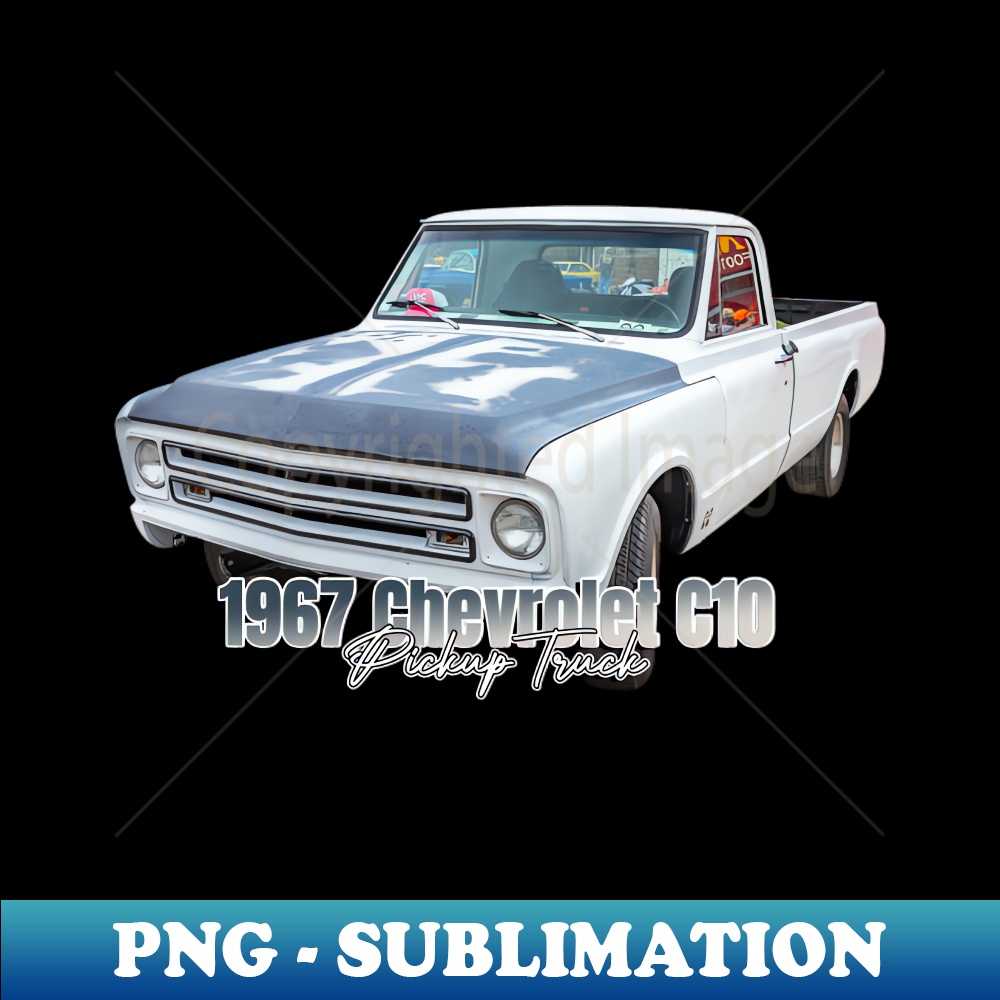 1967 Chevrolet C10 Pickup Truck - Exclusive PNG Sublimation | Inspire ...