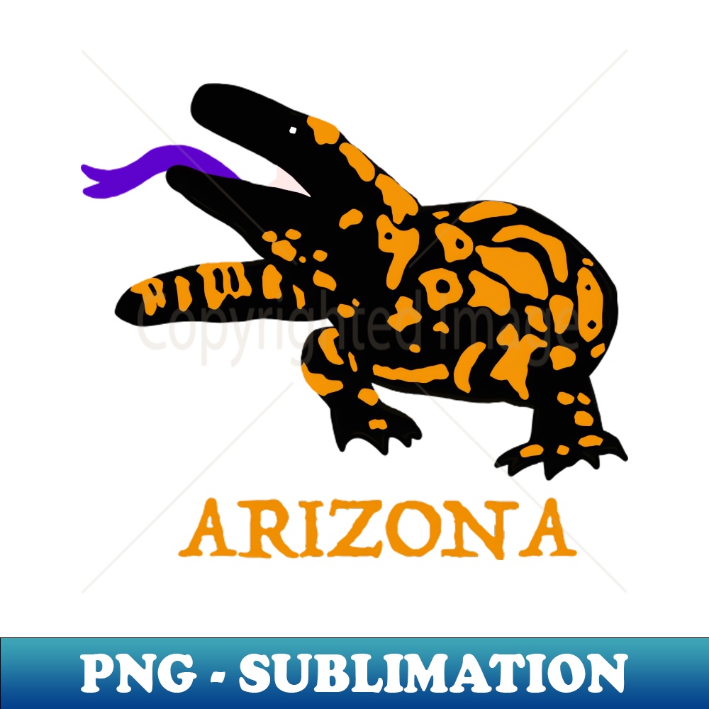 Arizona Gila monster - High-Resolution PNG Sublimation File | Inspire ...