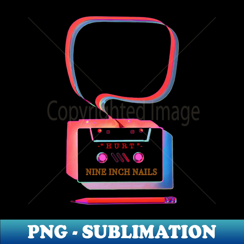 CASSETTE PENCIL HURT NINE INCH NAILS - Aesthetic Sublimatio | Inspire ...