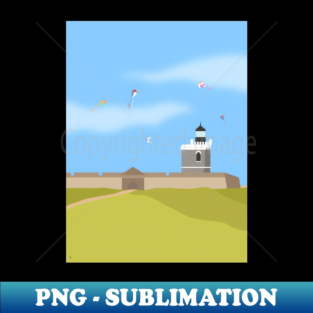 Lighthouse El Morro Puerto Rico - Instant Sublimation Digita | Inspire ...