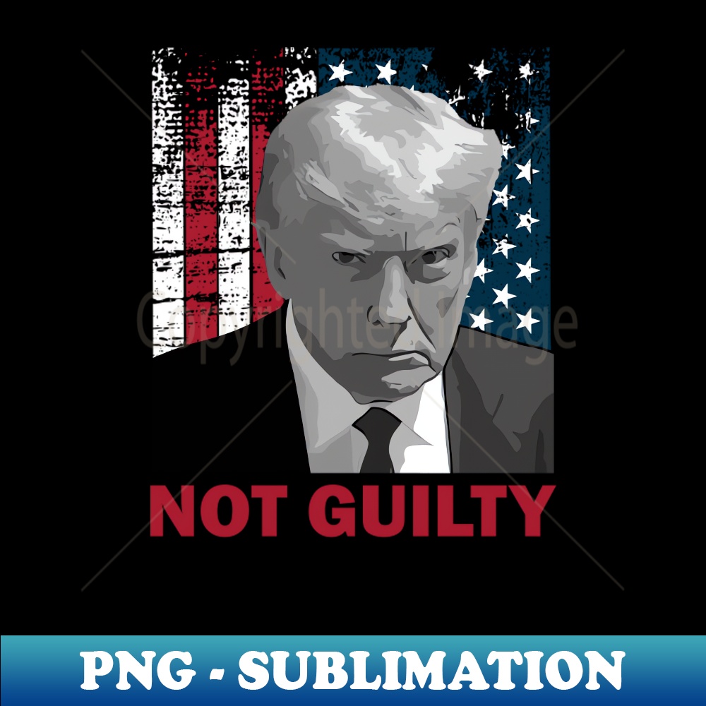 Trump Not Guilty - PNG Sublimation Digital Download - Spice | Inspire ...