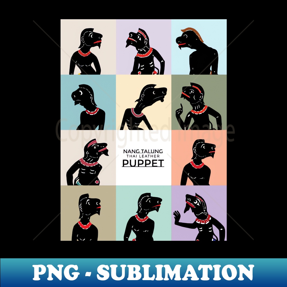 Shadow Puppet Traditional Thai Handicraft - Vintage Sublimat | Inspire ...