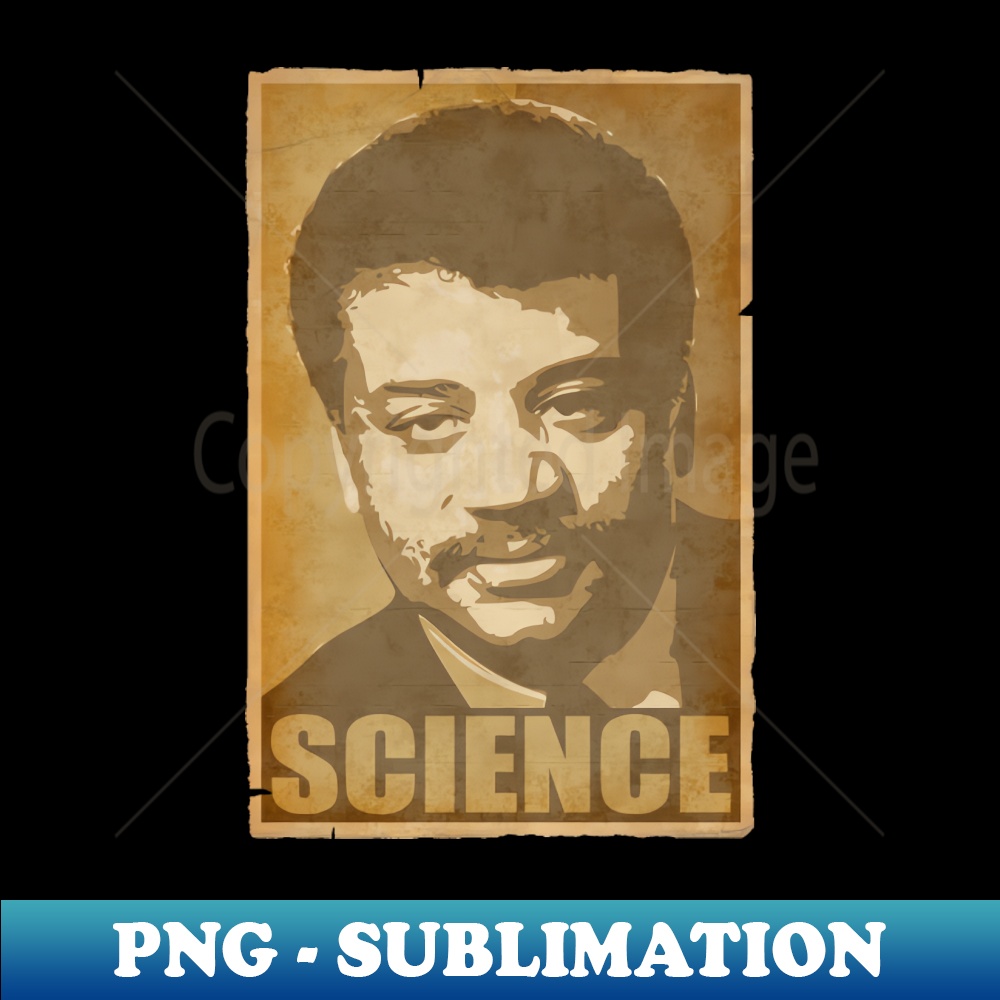 Neil Degrasse Tyson Science - High-Resolution PNG Sublimatio | Inspire ...