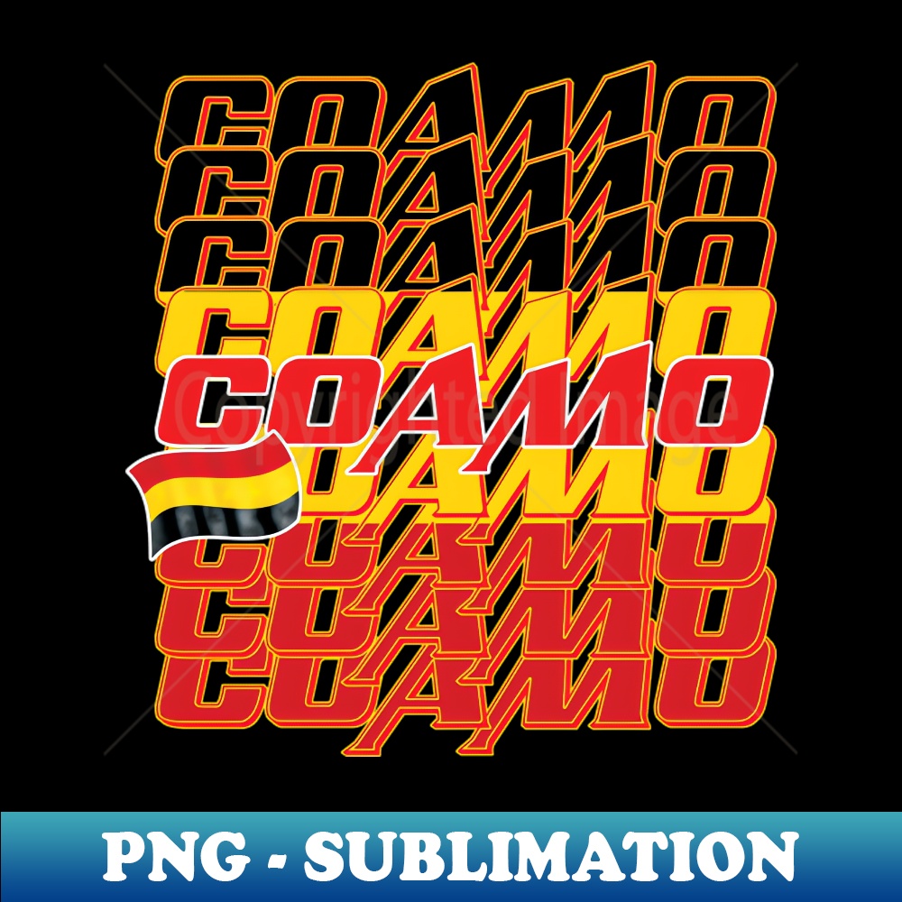 Coamo Cascade text - Premium Sublimation Digital Download - - Inspire ...