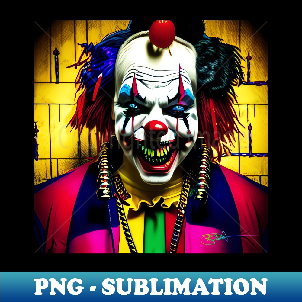 Evil Clown Gangsta 14 - Exclusive PNG Sublimation Download - | Inspire ...