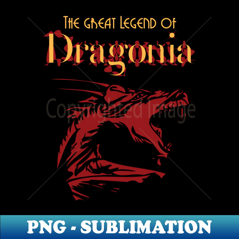 The great legend of dragon red dragon - Trendy Sublimation D | Inspire ...
