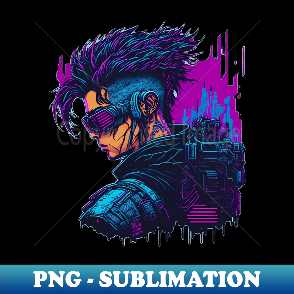 Cyberpunk - PNG Transparent Digital Download File for Sublim - Inspire ...