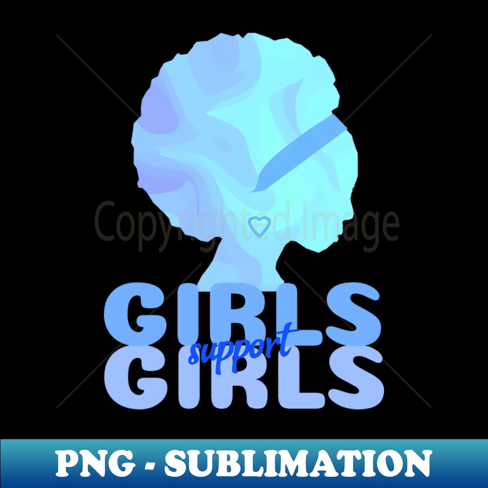 GIRLS Support Girls Blue Women Empowerment - Exclusive PNG S | Inspire ...