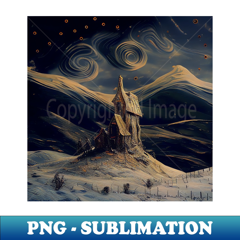 Starry Night Above The Shrieking Shack - PNG Transparent Dig - Inspire ...