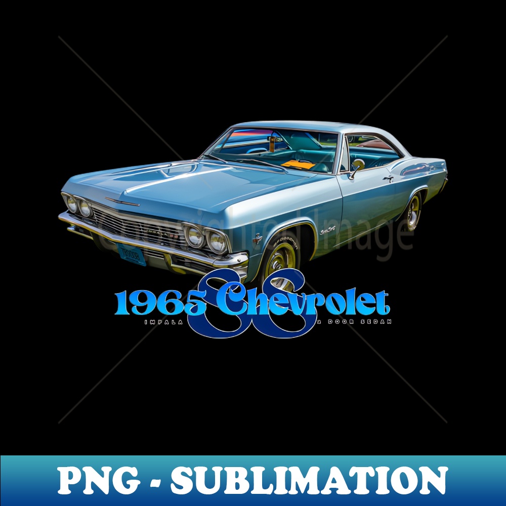 1965 Chevrolet Impala SS 2 Door Sedan - Vintage Sublimation - Inspire ...