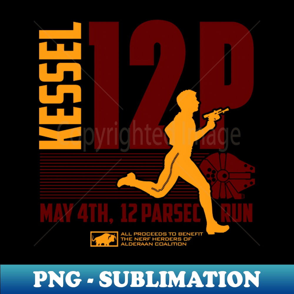 12 PARSEC KESSEL RUN - 40 - Modern Sublimation PNG File - Bo | Inspire Uplift