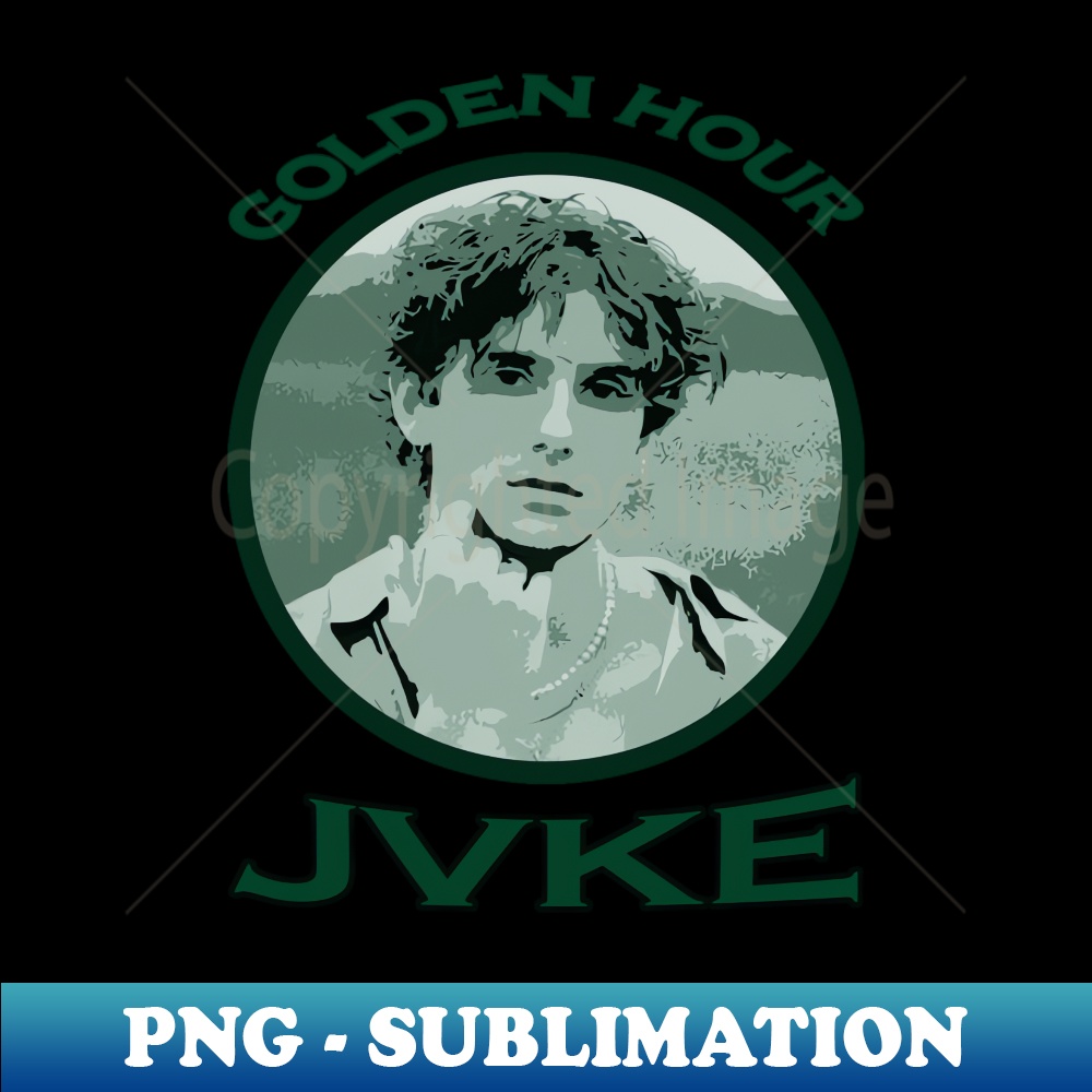 Golden hour jvke - PNG Transparent Sublimation Design - Perf | Inspire ...