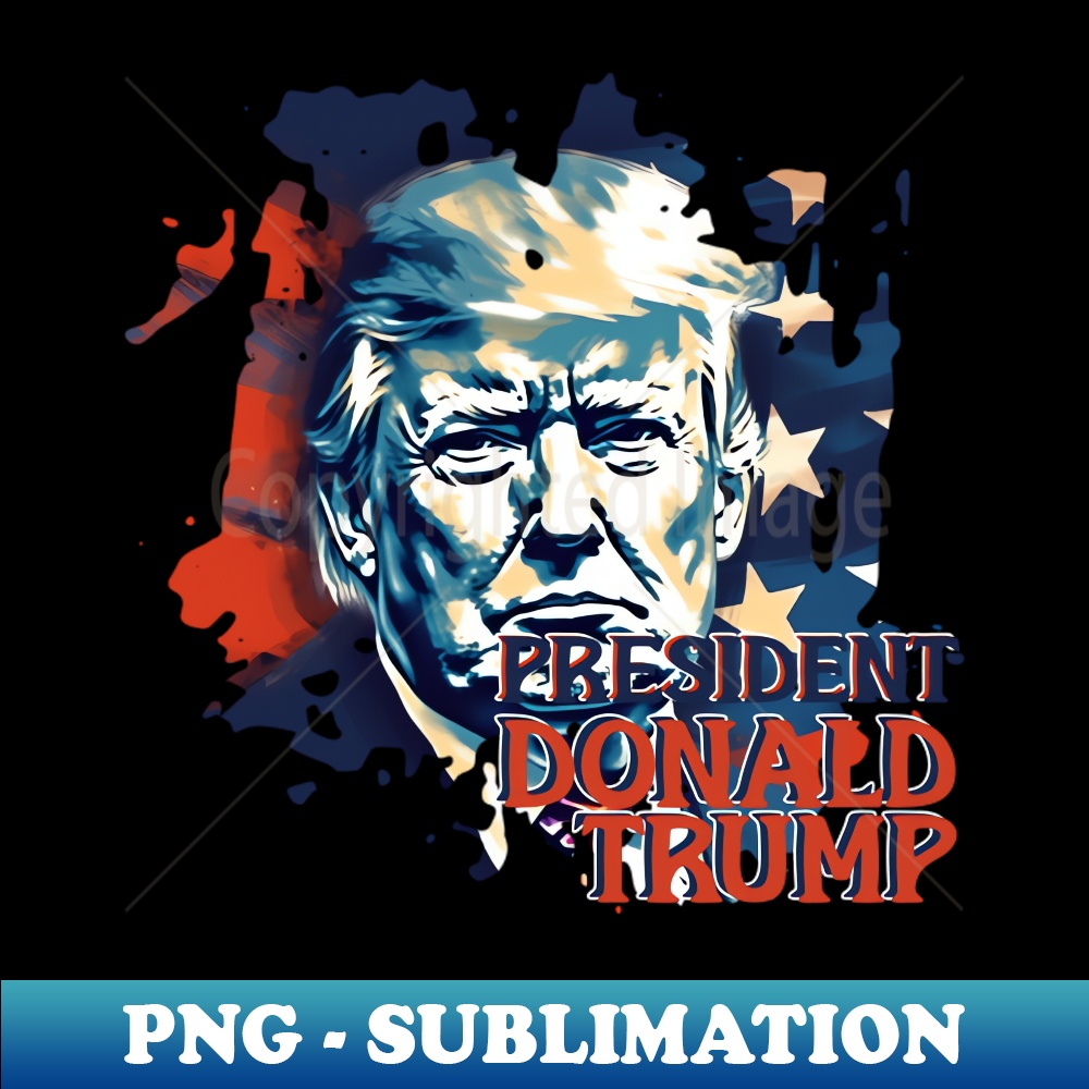 PRESIDENT DONALD TRUMP - PNG Transparent Digital Download Fi | Inspire ...
