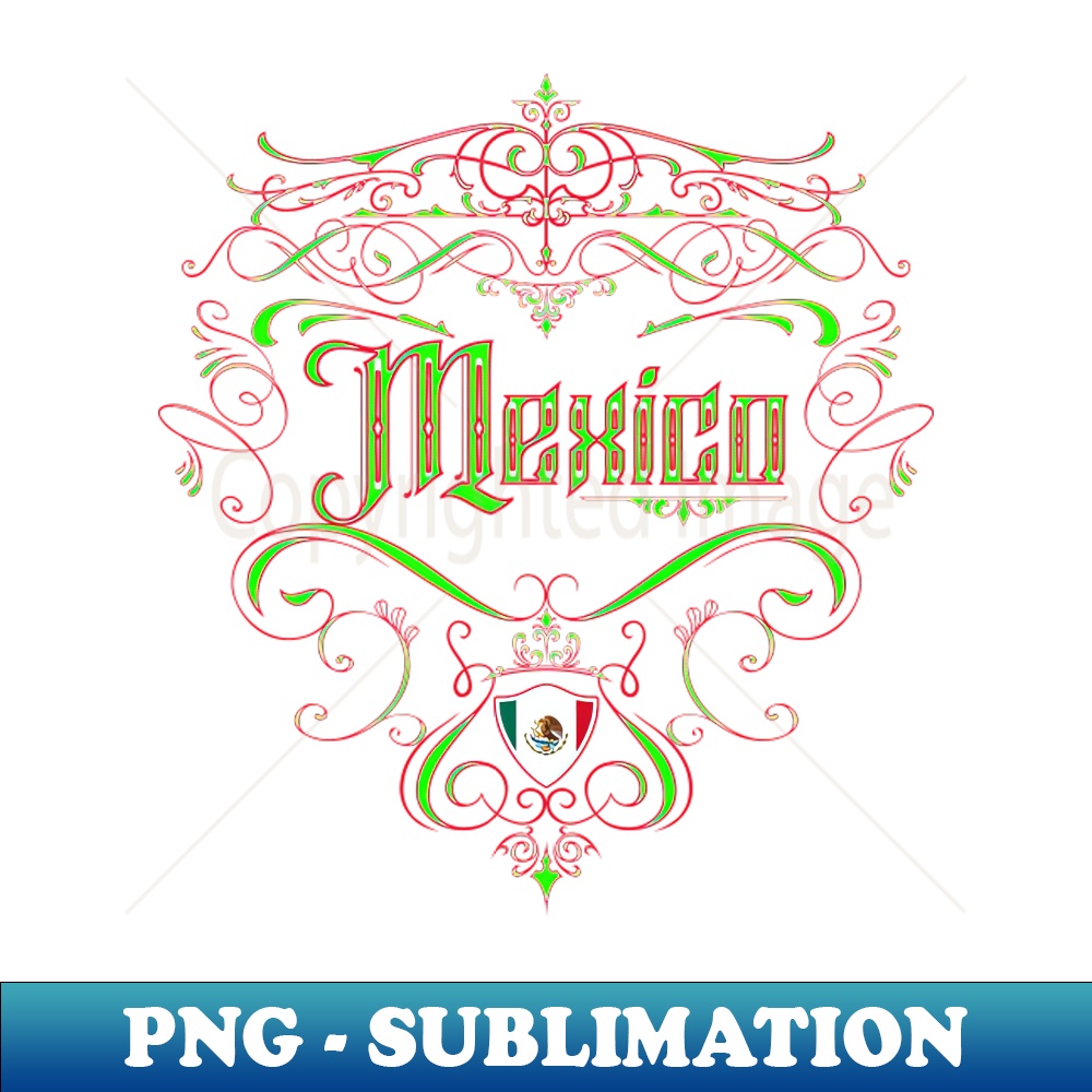 Mexico Vintage Neon design - PNG Transparent Sublimation Des - Inspire ...