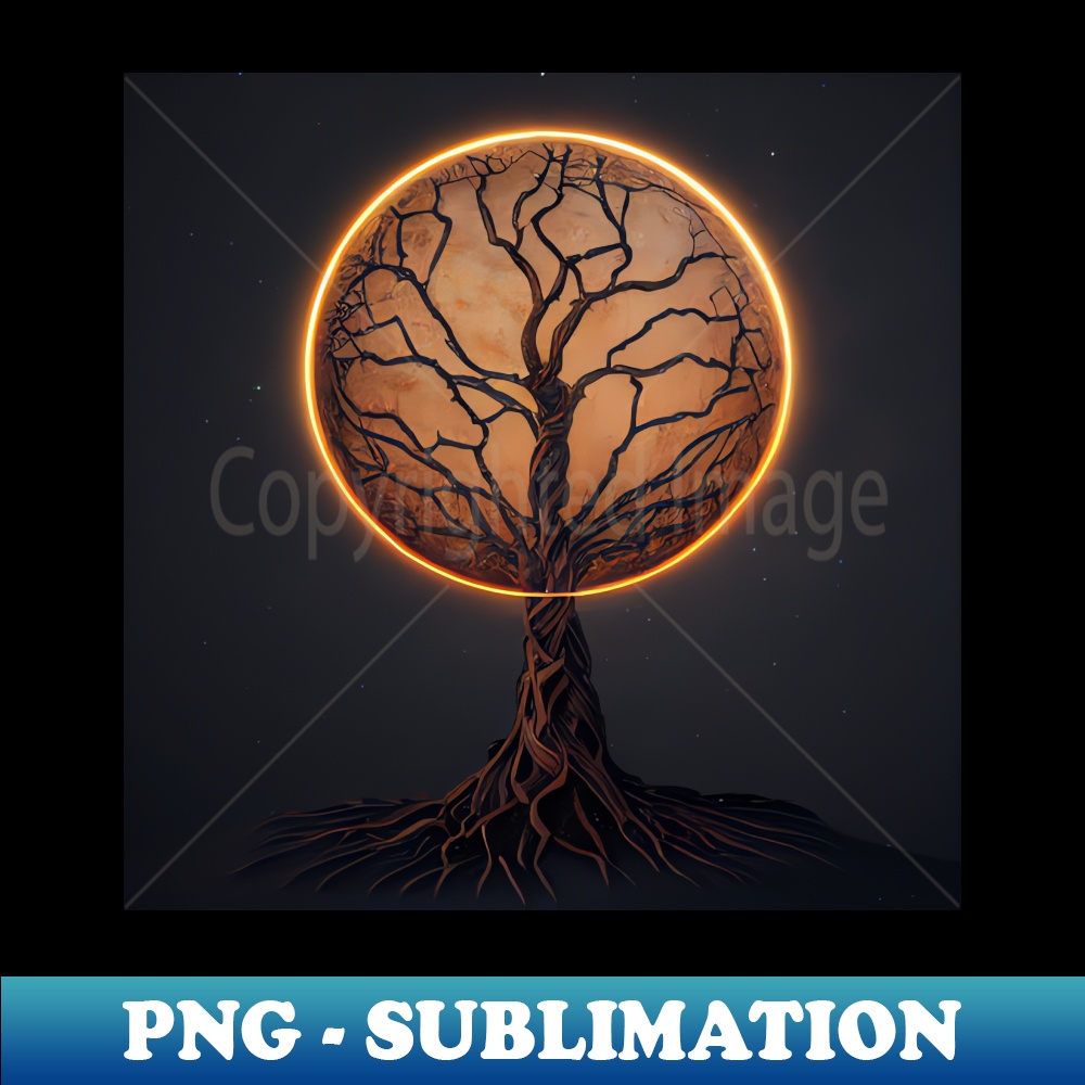 Yggdrasil World Tree of Life - High-Resolution PNG Sublimati | Inspire ...