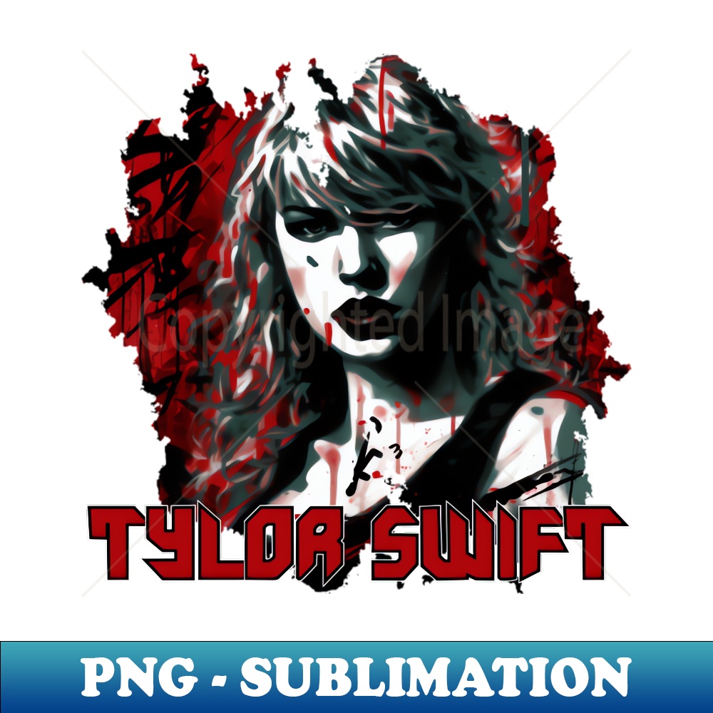 Taylor Swift Metal - PNG Transparent Sublimation File - Inst | Inspire ...