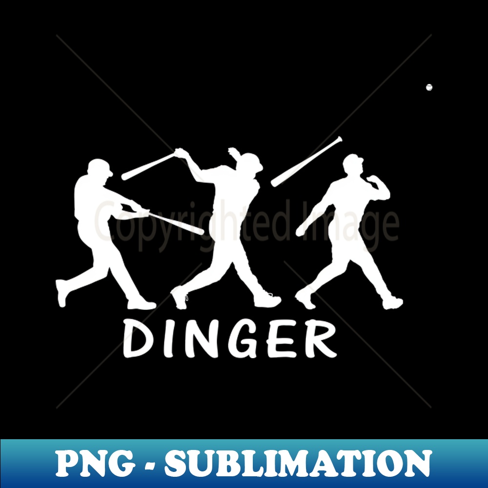 DINGER with BAT FLIP Homerun Baseball Softball GET OUT BALL | Inspire ...