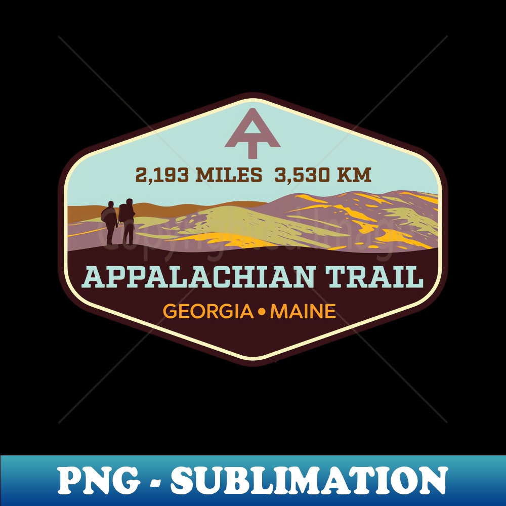 Appalachian Trail - Georgia to Maine - Trail Hiking Badge - | Inspire ...